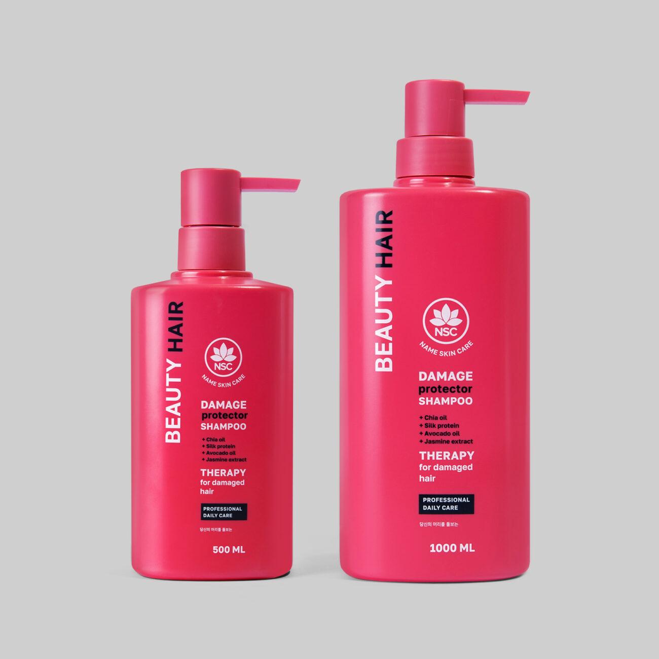 NSC Beauty Hair – recovery shampoo for damaged hair, 500/1000 ml – VDK